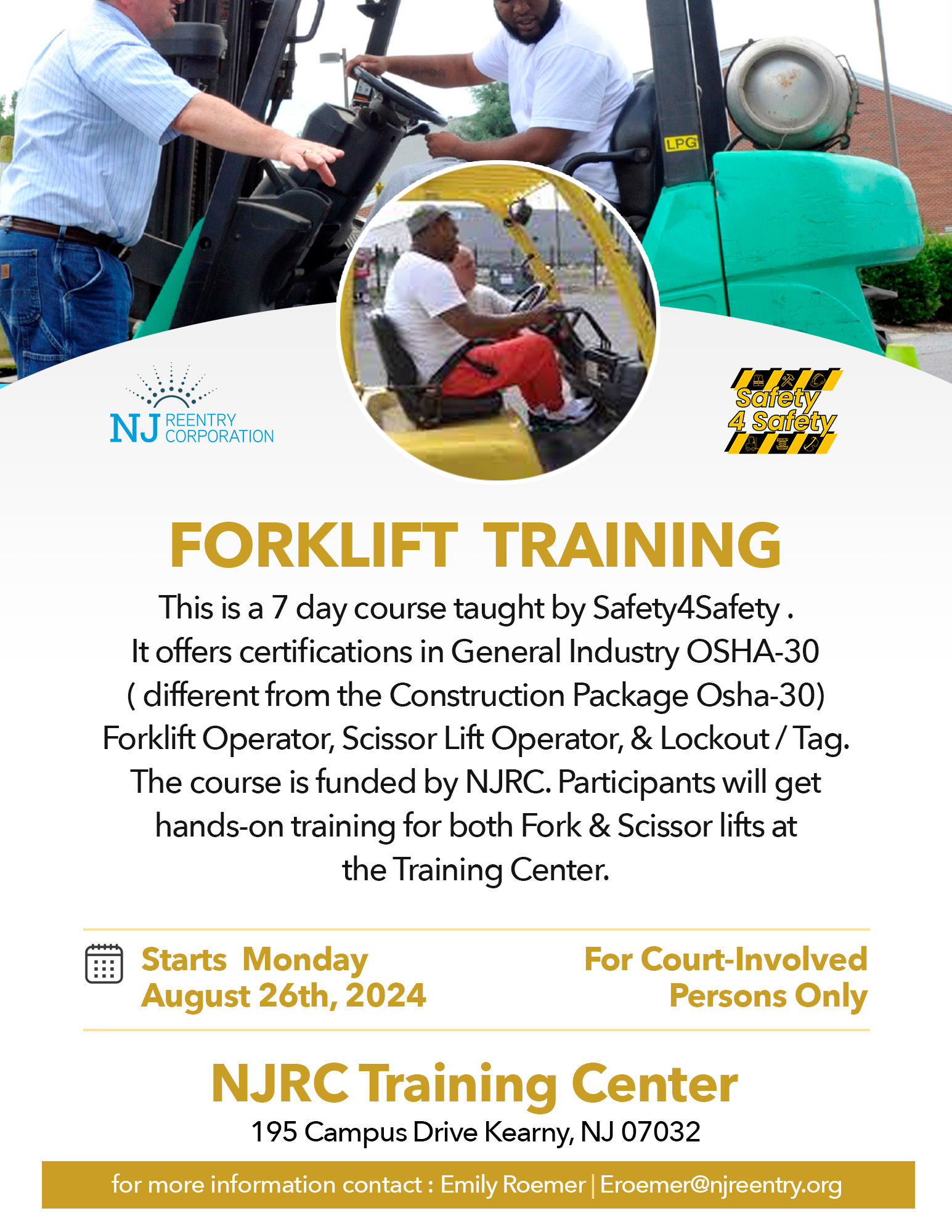 Class Calendar – NJ Reentry Corporation